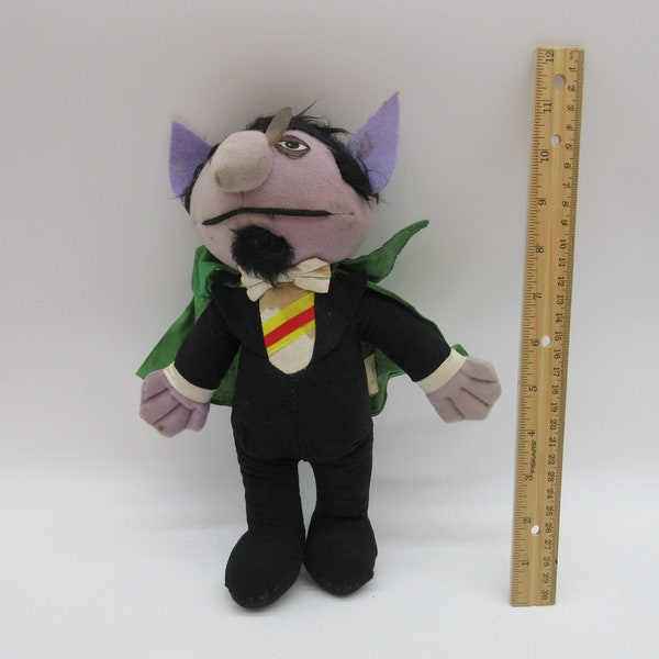 Sesame Street the Count Plush - Etsy