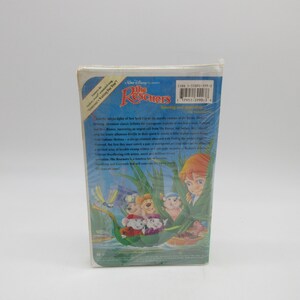 1992 THE RESCUERS VHS - Sealed With Blockbuster Sticker - Video ...