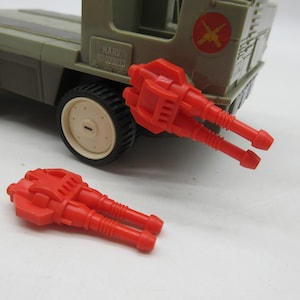 1986 HARV-7 W/ Guns Starcom Coleco Action Figure Toy - Etsy