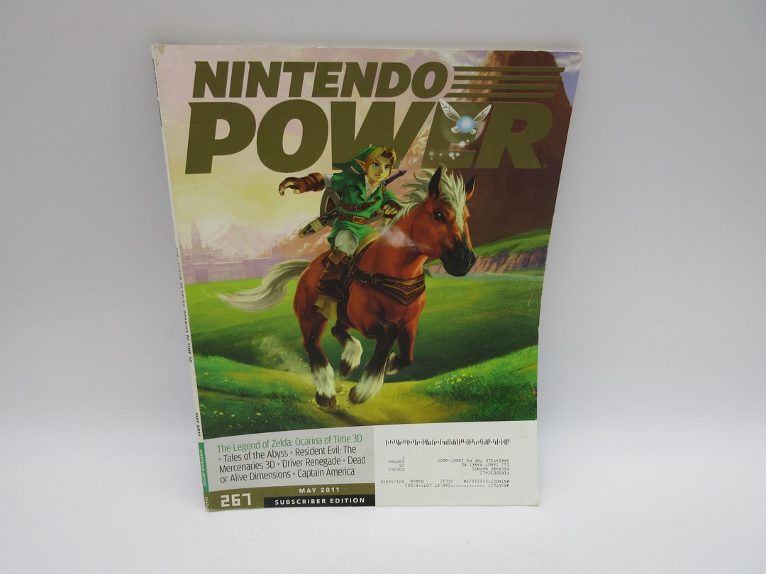 NINTENDO POWER Magazine Issue 267 Zelda Ocarina of Time - Etsy