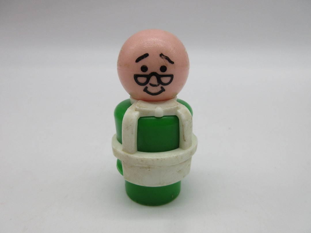 Mr. Hooper Sesame Street Vintage Fisher Price Little People Adventure ...