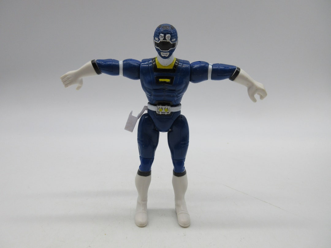 1990's Blue Ranger - Arm Action Works - Mighty Morphin Power Rangers ...