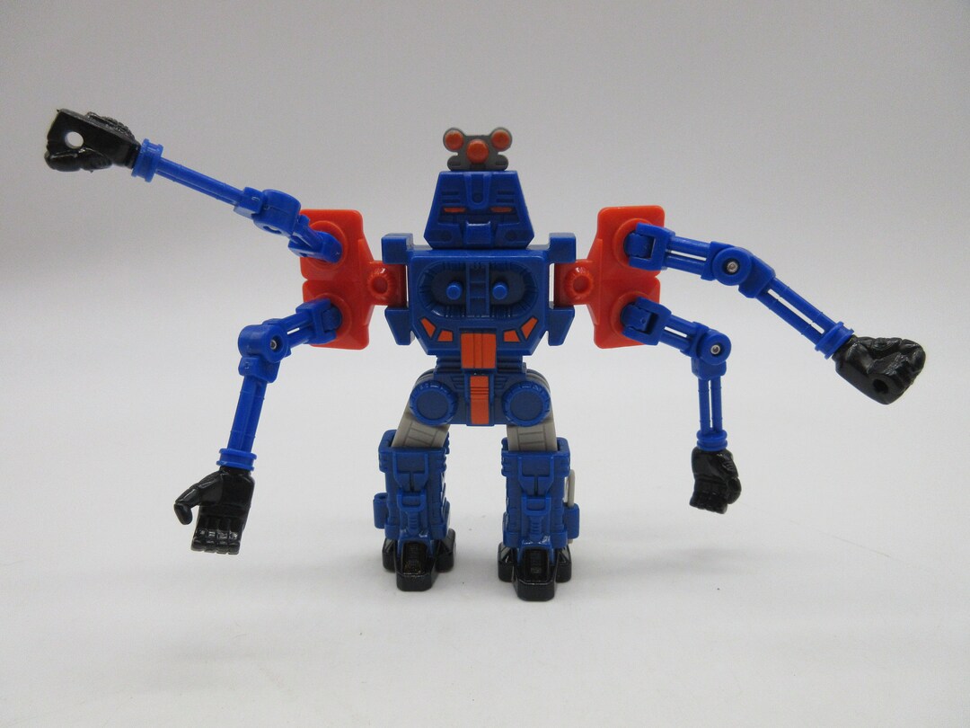 1997 Space Weapon Battlized Blue Ranger Robot Backpack Accessory Mighty ...