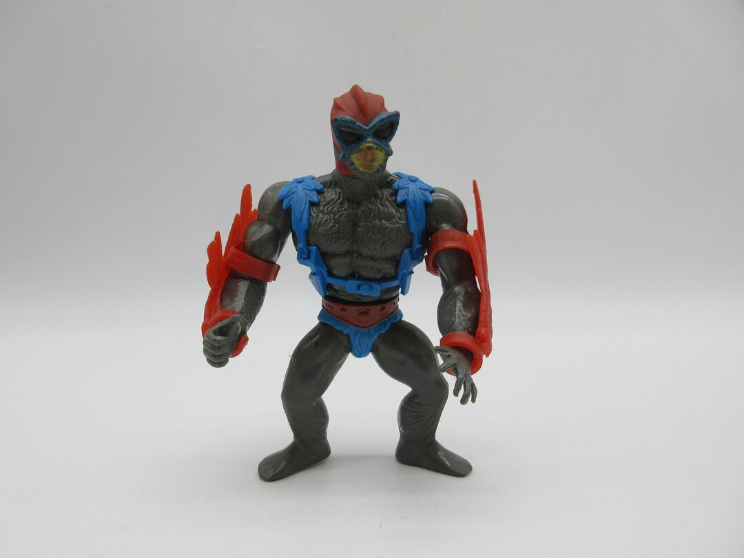 1982 STRATOS - 100% Complete - Red Wings - HEMAN Action Figure (motu ...