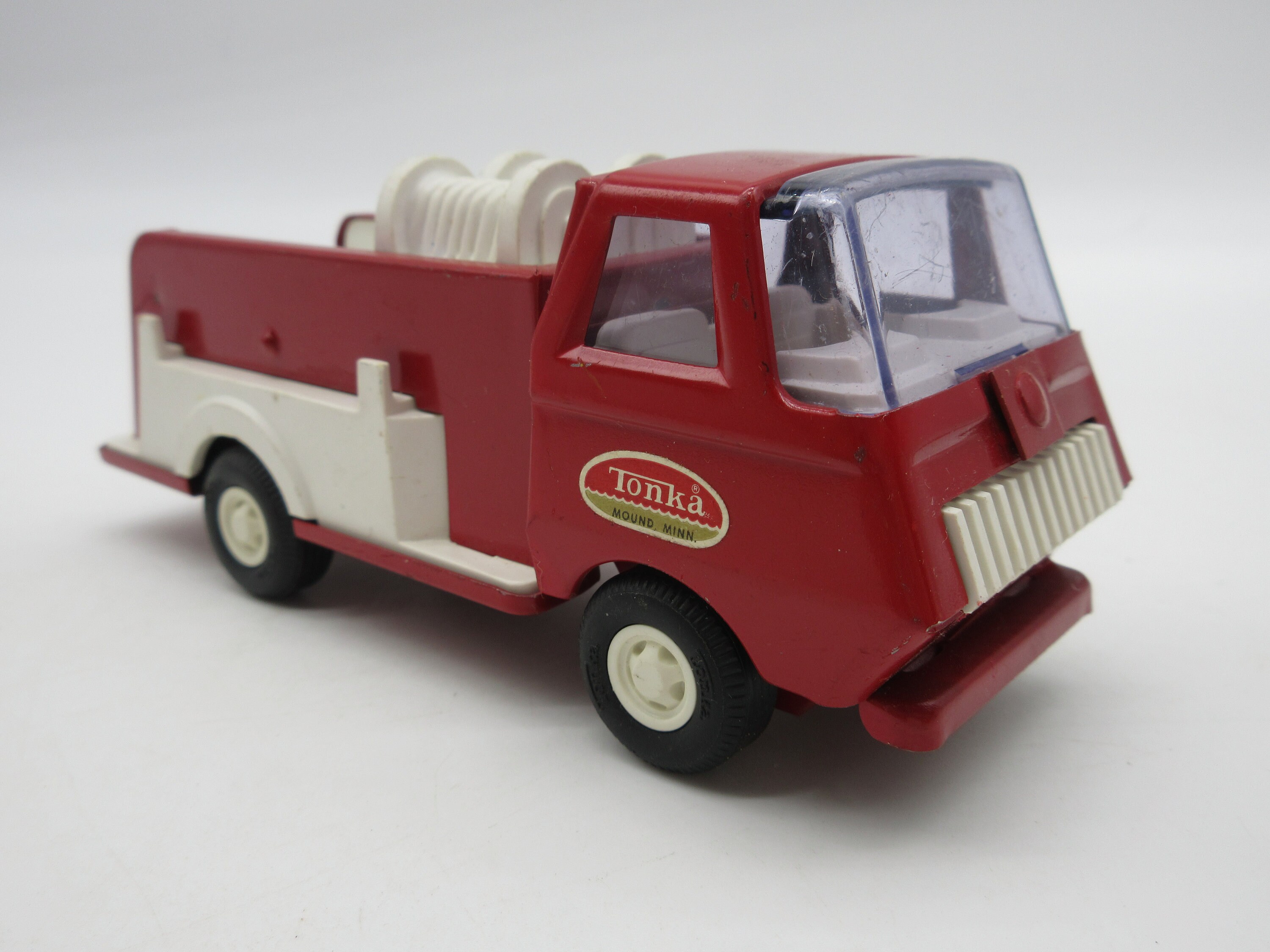 1980 TONKA Mini Fire Truck Pressed Steel Diecast - Etsy