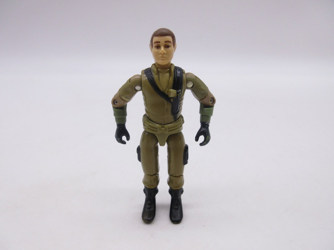1982 STEELER Swivel Arm 2J Gi Joe hasbro Action Figure ARAH Cobra 3 3/4 ...