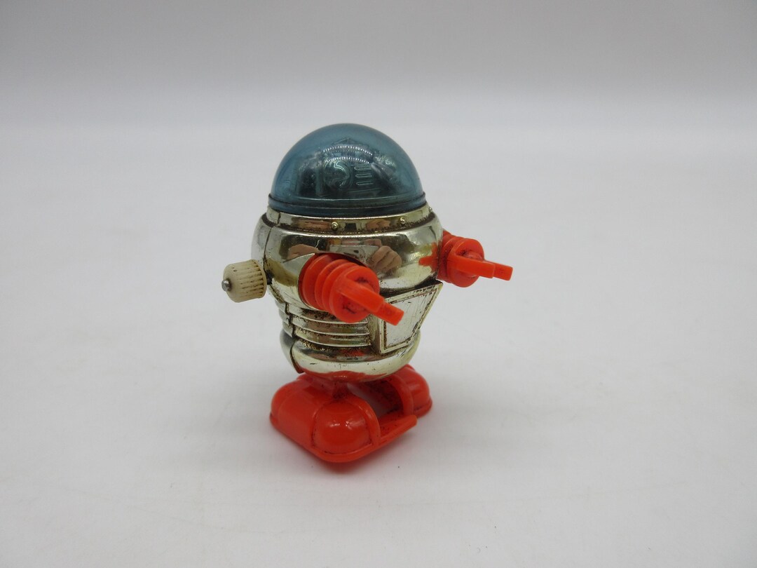 1977 TOMY Mini Rascal Robot - Wind-up by TOMY - Works! Rare Toy - Lost ...