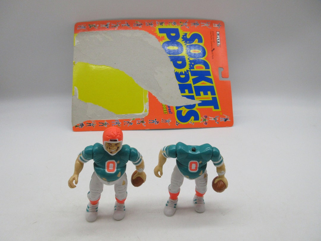 1991 Socket Popper Football Player - Ertl - Action Figure Toy - Etsy
