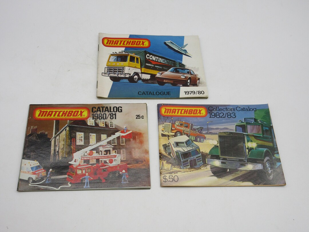 1979 1980 1981 1982 Catalogs - MATCHBOX Diecast Lesney Superfast ...