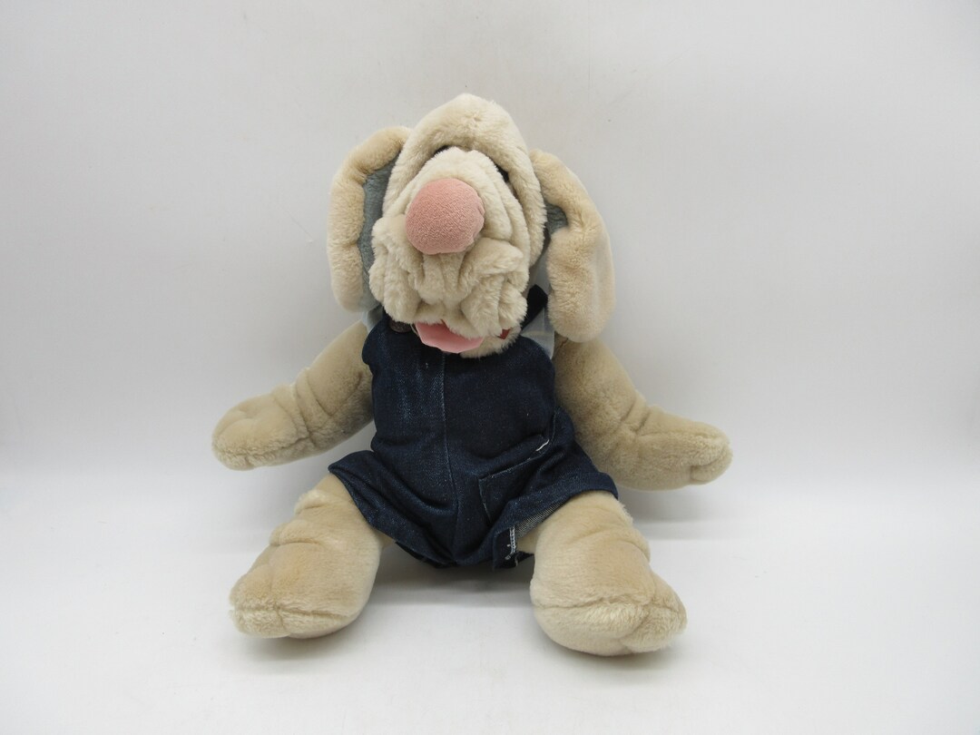 1980's WRINKLES Ganz Puppet Plush Dog Plush Doll - Etsy