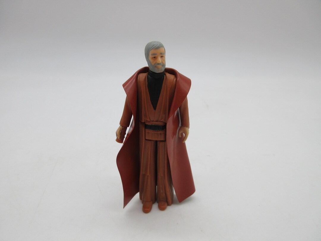 1977 OBI WAN KENOBI W/ Cape - Gray Hair - Star Wars (kenner) Vintage ...