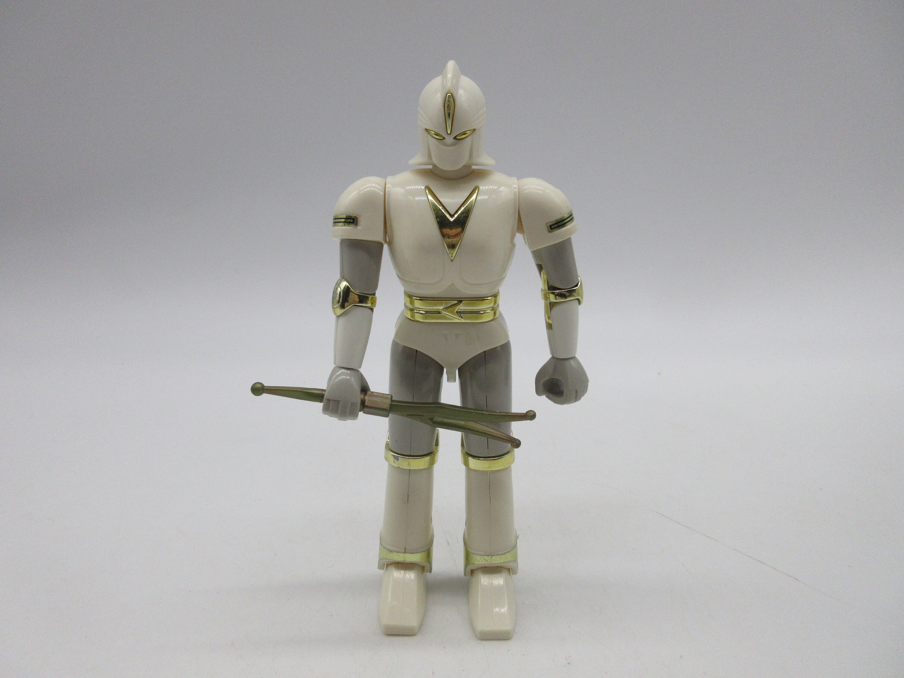 1995 WHITE RANGER Battle Borg W/ Sword Mighty Morphin Power - Etsy