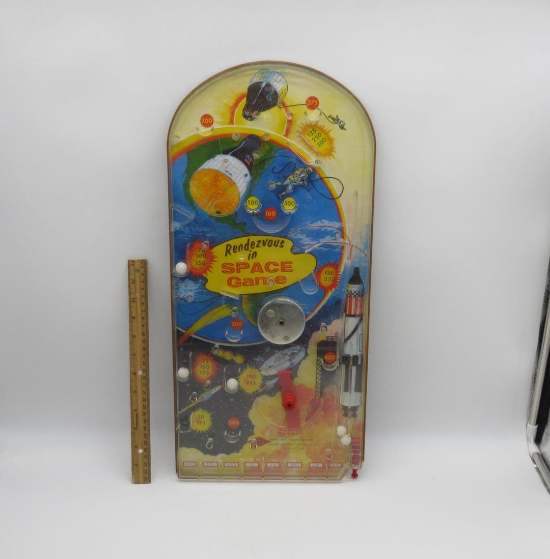 1960's Pinball Machine - Rendezvous in Space - 12" Gi Joe - Hasbro ...
