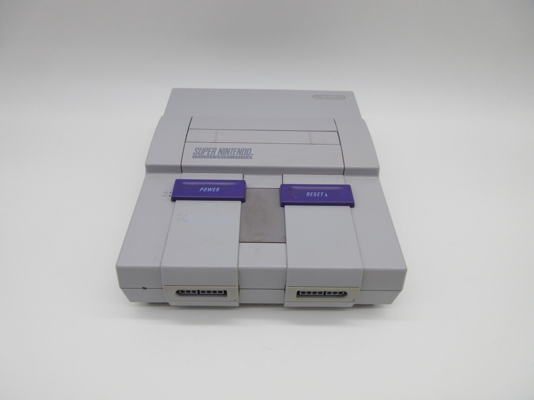 1992 Super Nintendo System for Parts or Repair Control Deck SNES Super ...