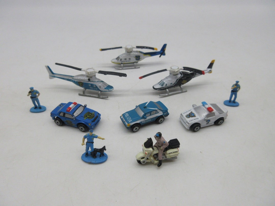 1980's Micro Machines Police Lot Galoob Lgti Funrise - Etsy