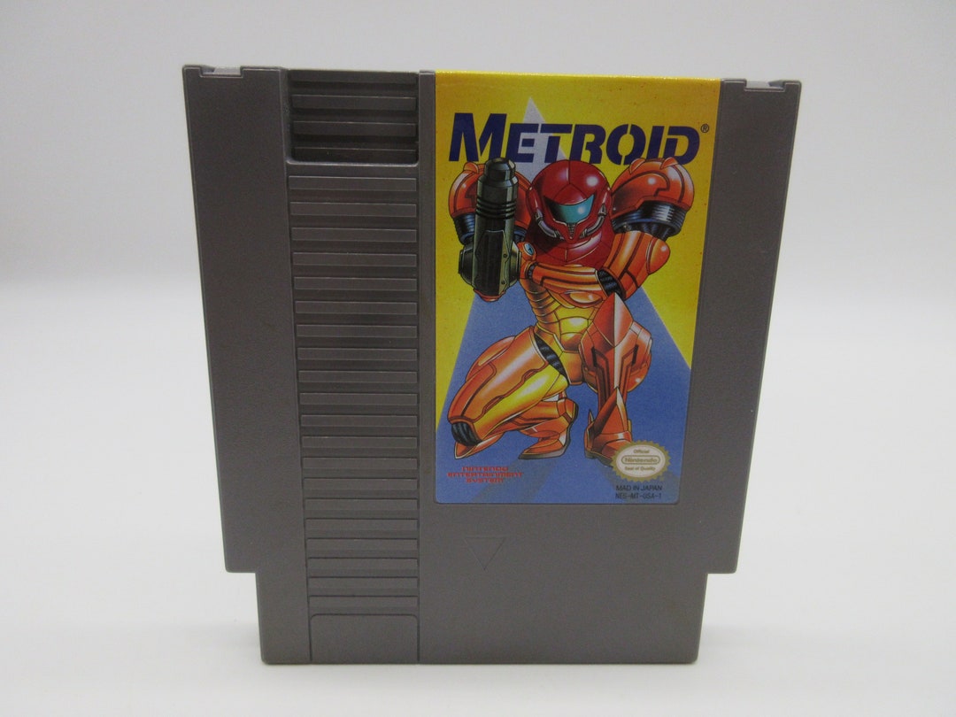 1987 METROID Yellow Label NES Nintendo testedcleaned - Etsy