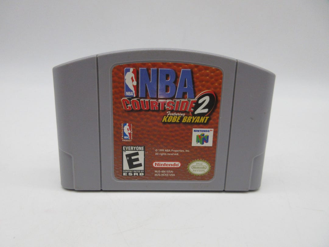 1999 NBA Courtside 2 KOBE BRYANT Court Side 2 N64 Nintendo 64 ...