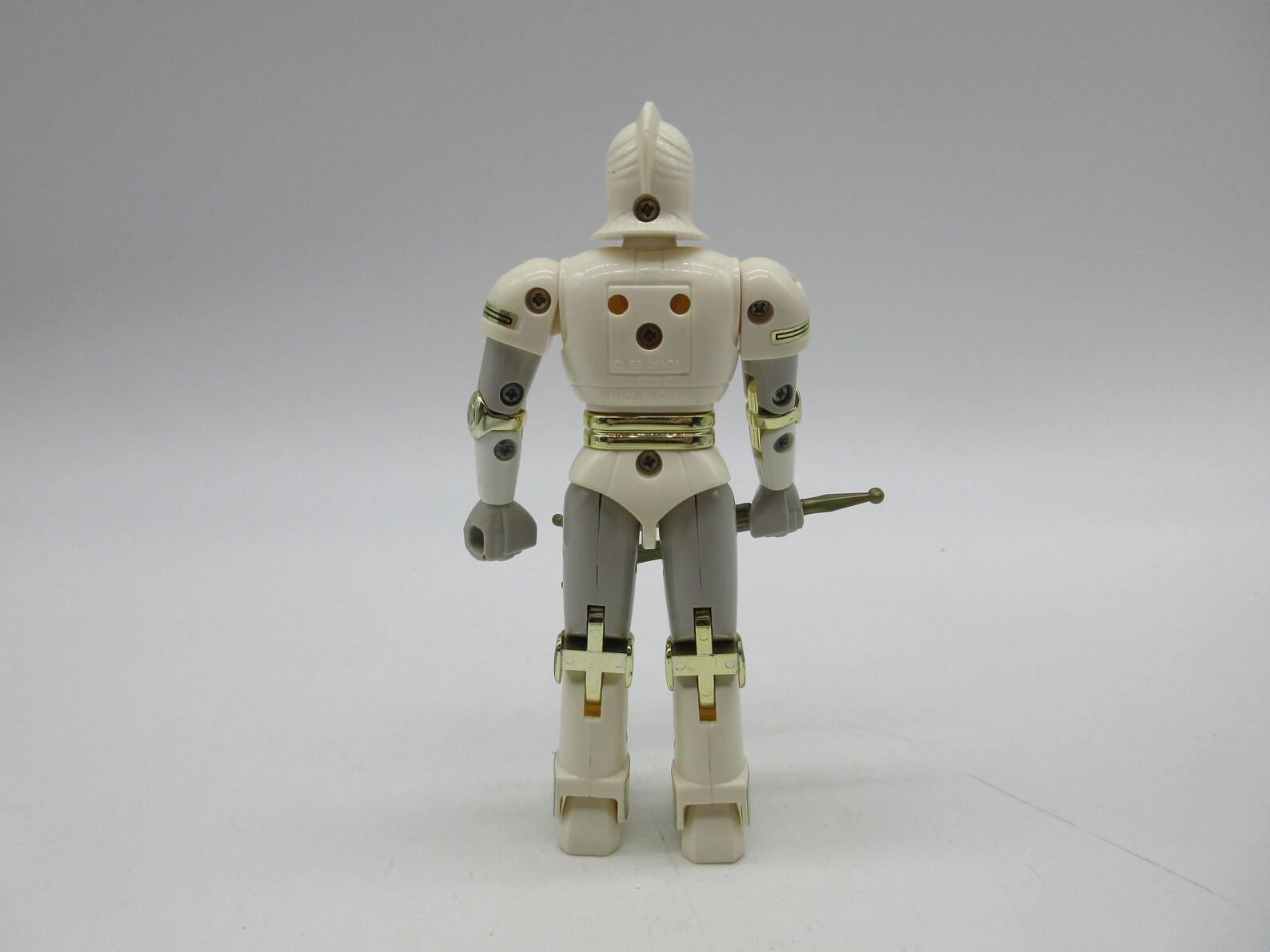 1995 WHITE RANGER Battle Borg W/ Sword Mighty Morphin Power - Etsy