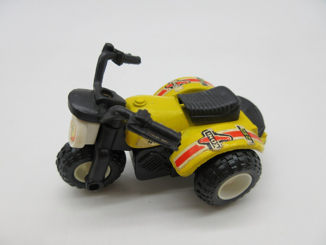 1989 Koni 250 Texaco Three Wheeler Trike Kids Toy Yellow 3 Wheel Bike ...