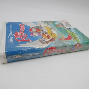 1992 THE RESCUERS VHS - Sealed With Blockbuster Sticker - Video ...