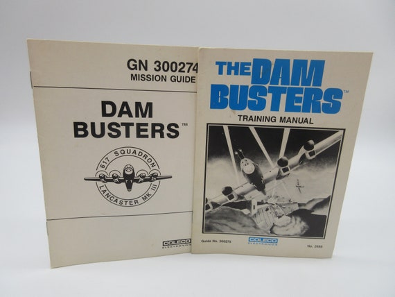 1984 the Dam Busters Training Manual Instructions Atari - Etsy