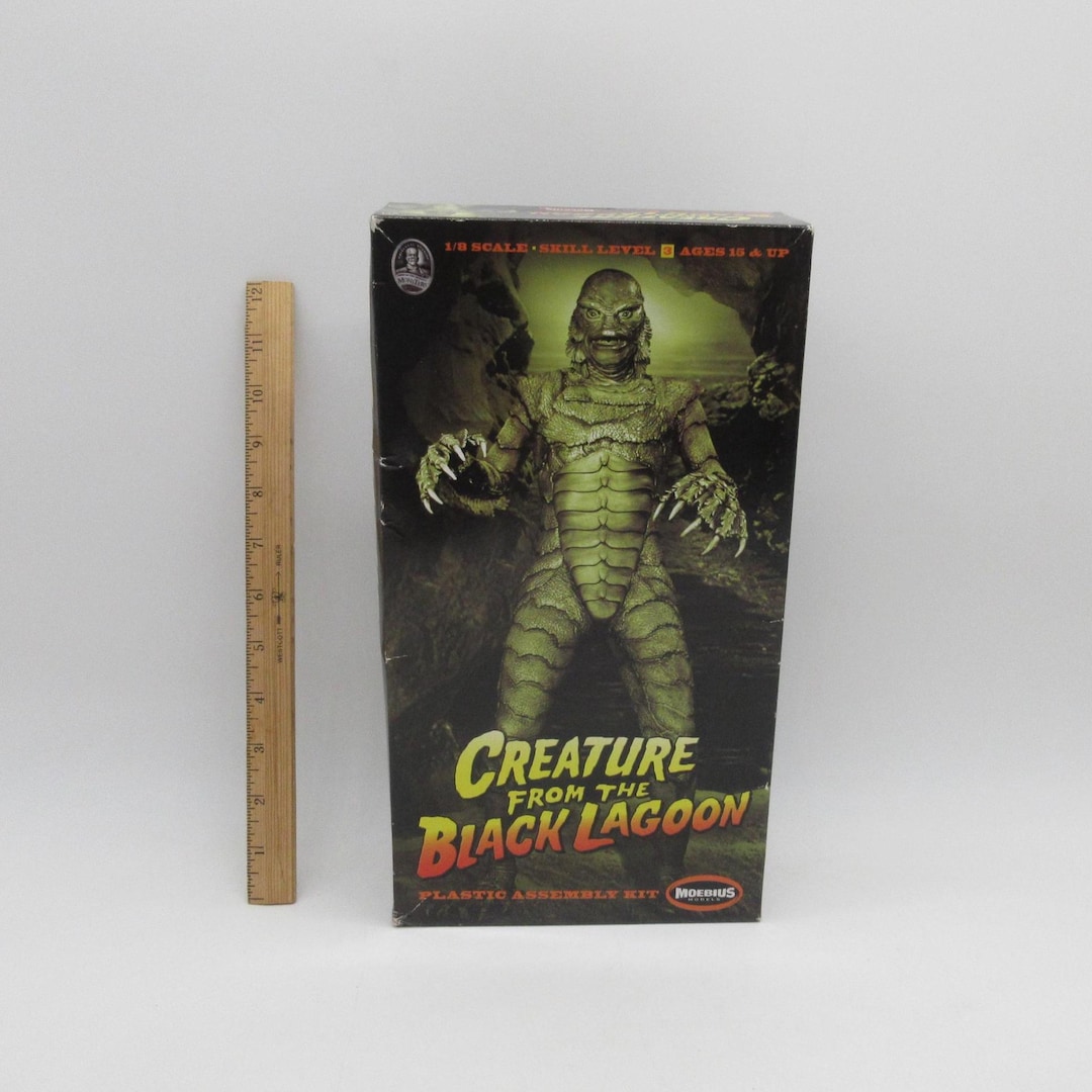 Universal Monsters Creature From the Black Lagoon 1/8 Model Kit Sealed ...