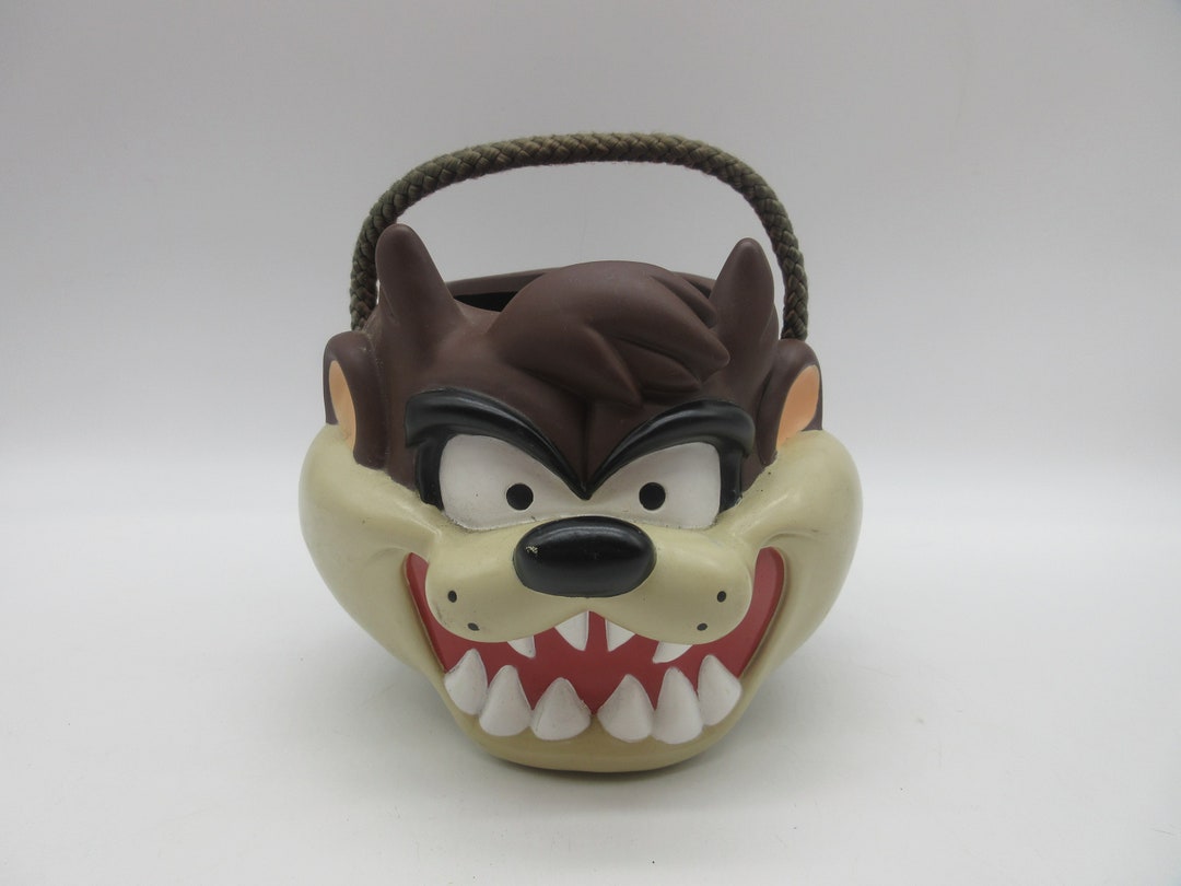 1990 TAZ Halloween Candy Bucket - Looney Tunes - Easter Bucket ...