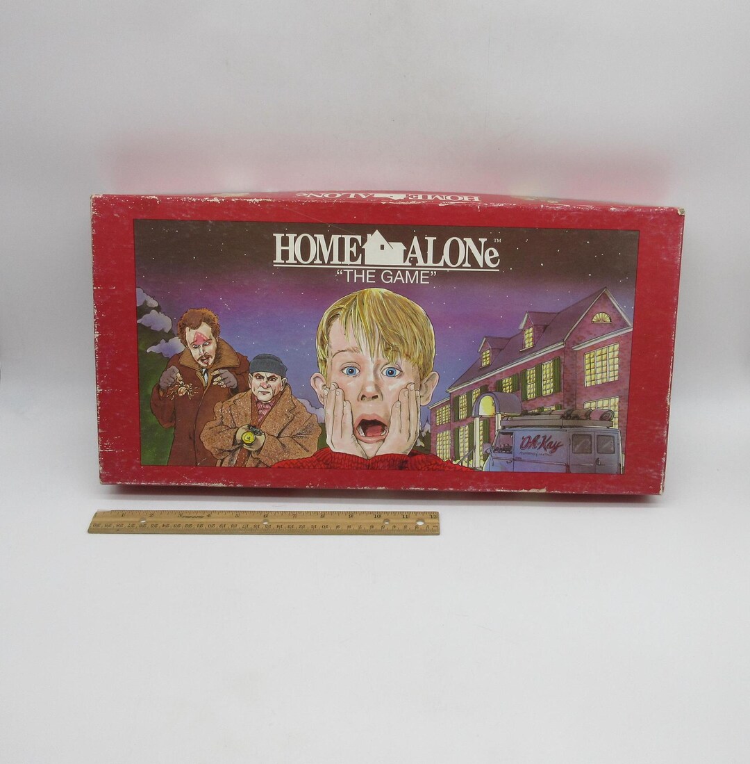 1989 HOME ALONE Board Game 100% Complete Board Game Milton Bradley ...
