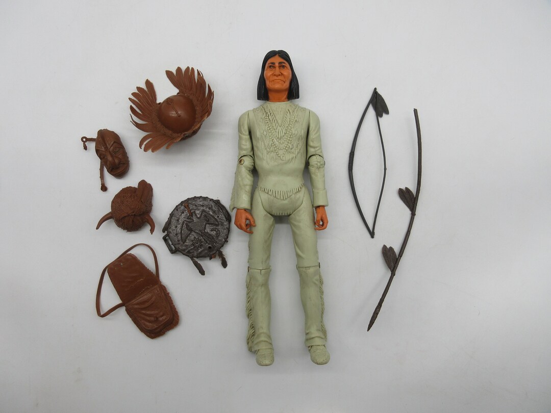 1960's GERONIMO Johnny West MARX 12 Figure Cowboys & Indians - Etsy