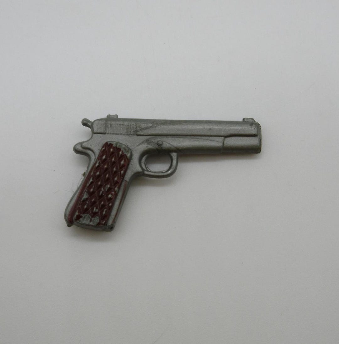 1960's 12" Gi Joe Colt 45 Pistol Gun - Hasbro - Action Figure ...