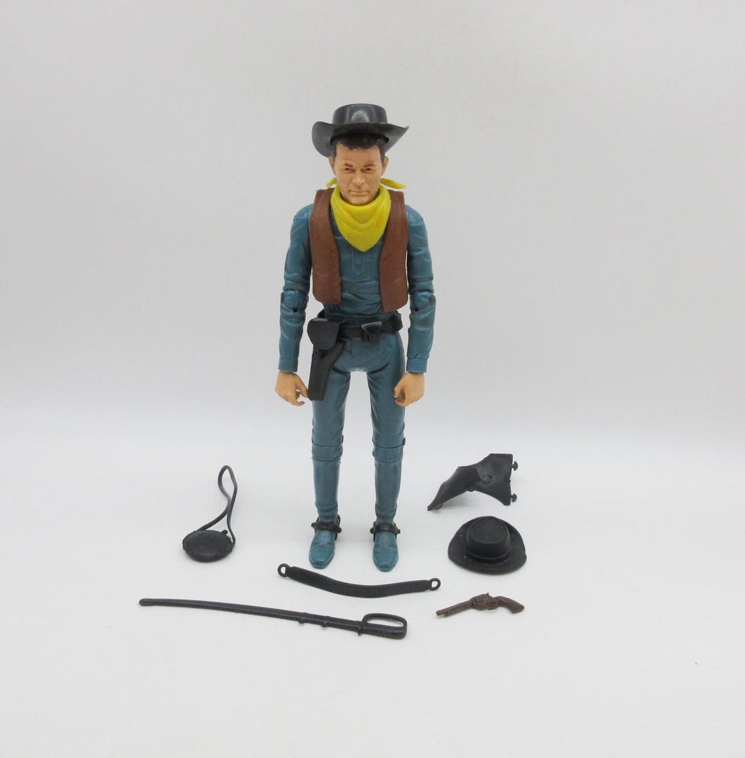 1960's CAPTAIN MADDOX Johnny West MARX 12 Figure Cowboys & Indians - Etsy
