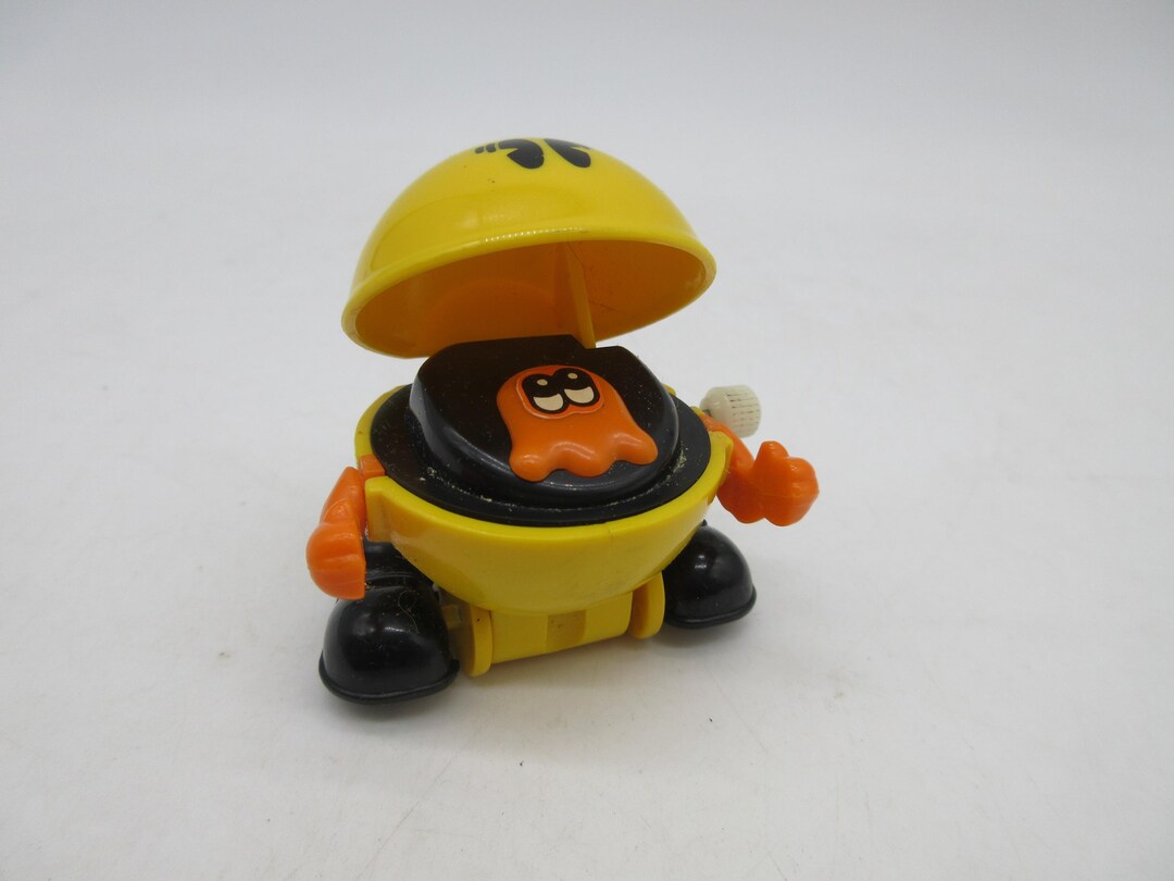 1982 PAC-MAN Wind up by TOMY Wind-up by - Works! Rare Toy Pacman - Etsy