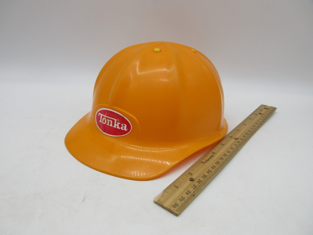 1970's TONKA Hard Hat - Pressed Steel - Diecast - Etsy