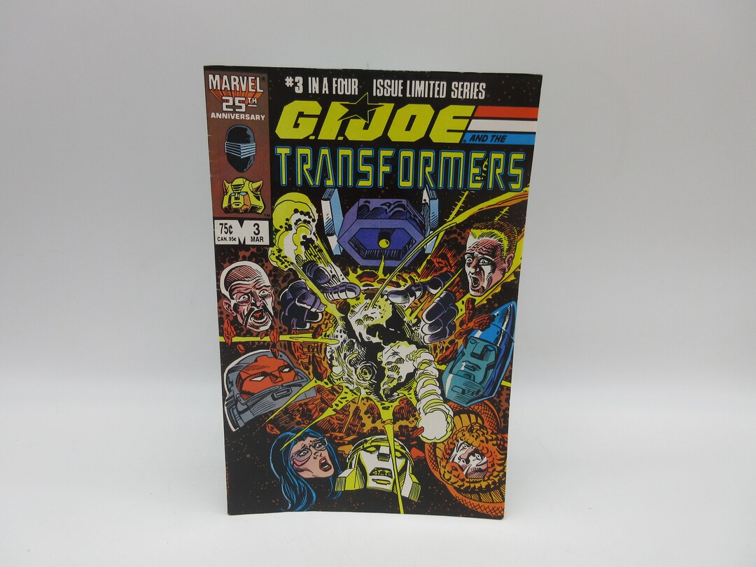 1987 Gi Joe & the TRANSFORMERS #3 - Limited Series - Comic Book - Etsy