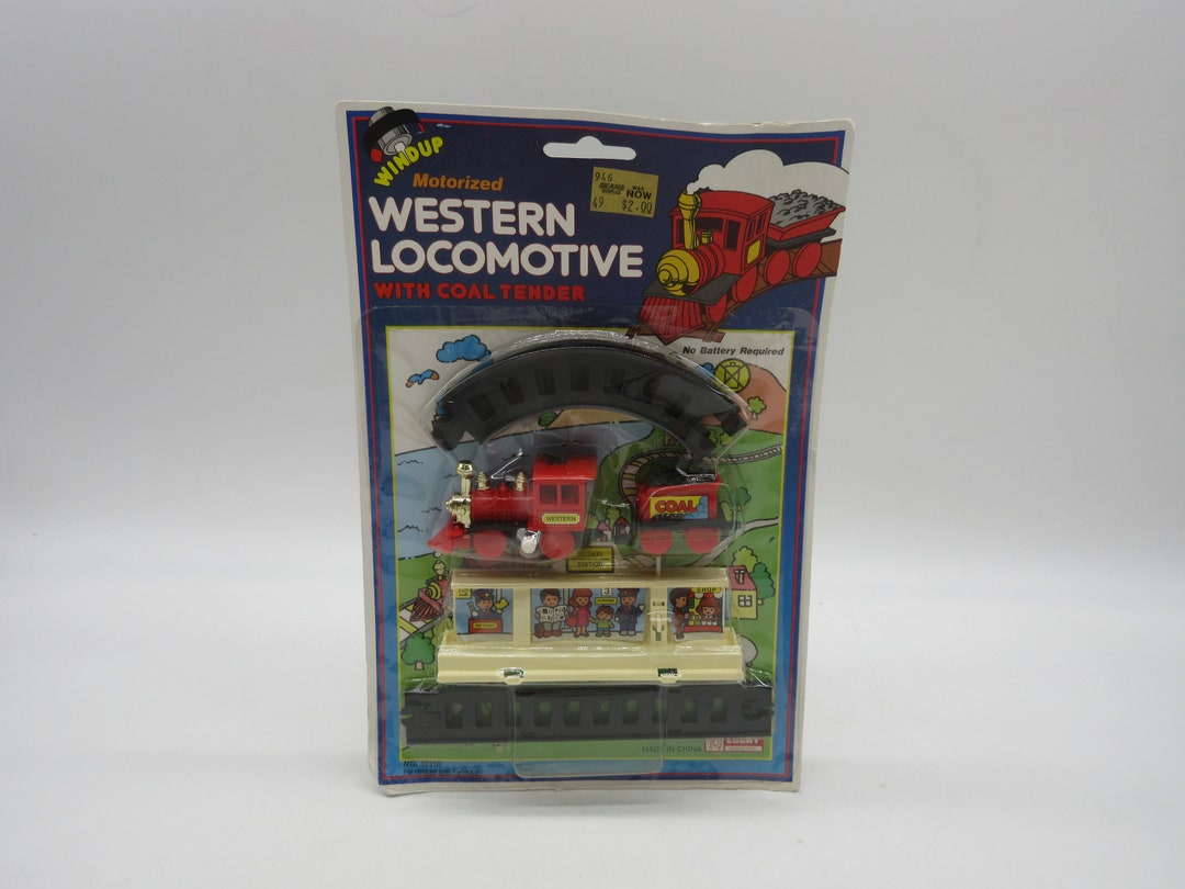 1980's Wind up Train - Western Locomotive - TOMY Wind-up by TOMY ...