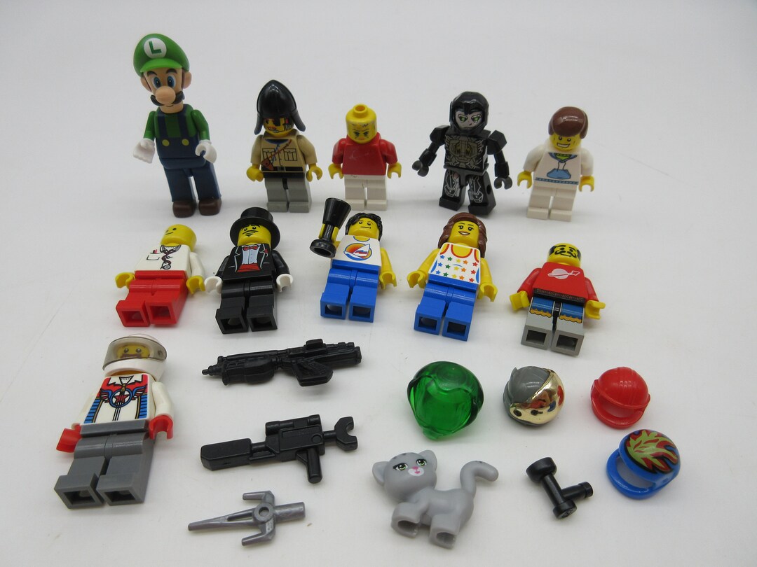 Vintage LEGO Mini Figures Lot 6 - Etsy