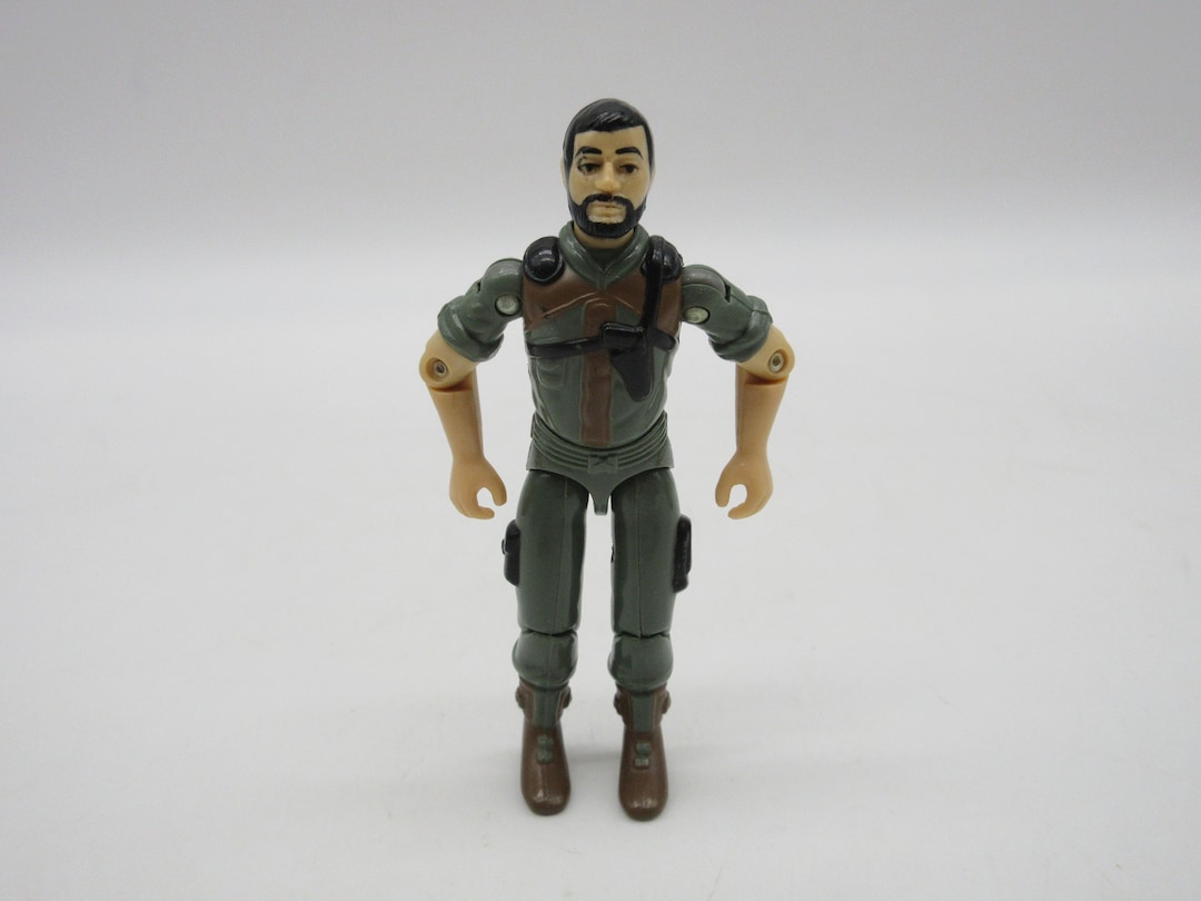 1982 CLUTCH Swivel Arm Gi Joe hasbro Action Figure ARAH Cobra 3 3/4 12 ...