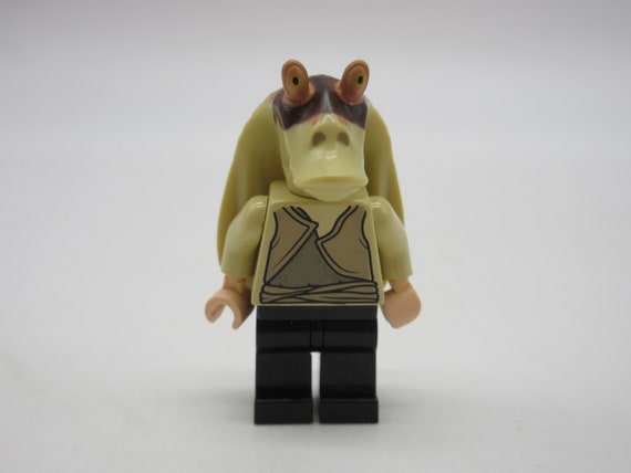 Vintage LEGO Mini Figure Jar Jar Binks - Etsy