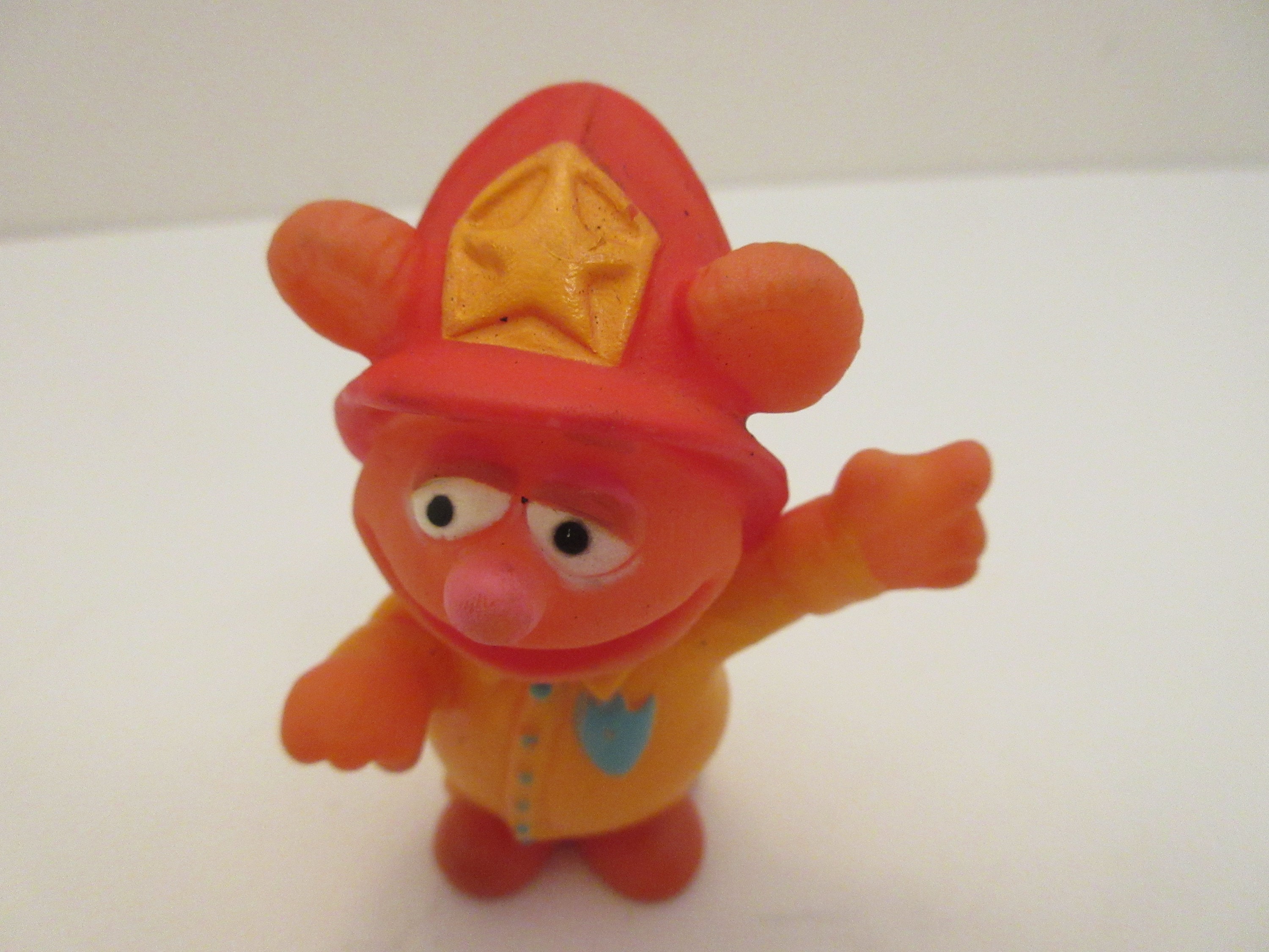 1970's Fozzy the Bear Fireman Figure - the Muppets - Fisher Price ...