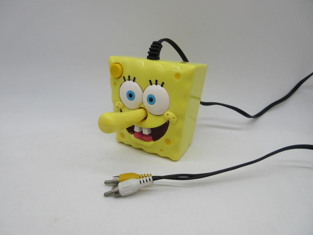 2003 Spongebob Plug N Play Video Game - by Jakks - Vintage Toy - Etsy