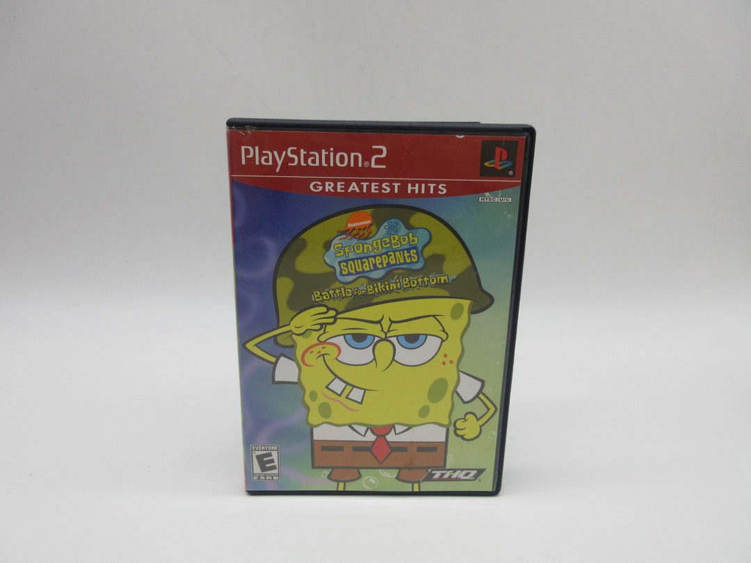 2003 Spongebob Battle for Bikini Bottom Complete W/ Instructions ...