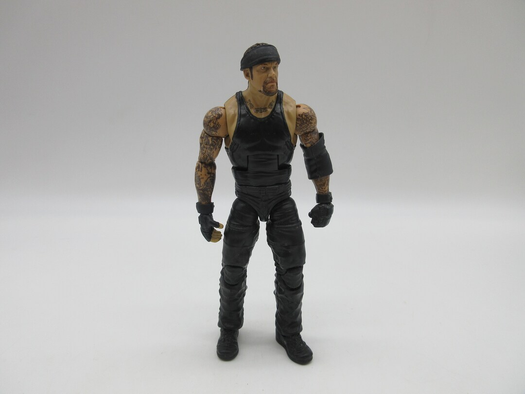 THE UNDERTAKER ELITE Wrestlers Figure Wwf Wwe Wcw Jakks Pacific Mattel ...