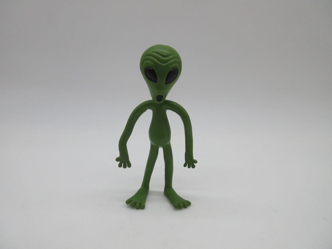 1990's ALIEN Bendy - Green - X-files - Action Figure - Vintage Toy - Etsy