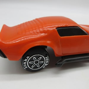 1980 TONKA Fastback Mustang - Orange - Pressed Steel - Diecast - Etsy
