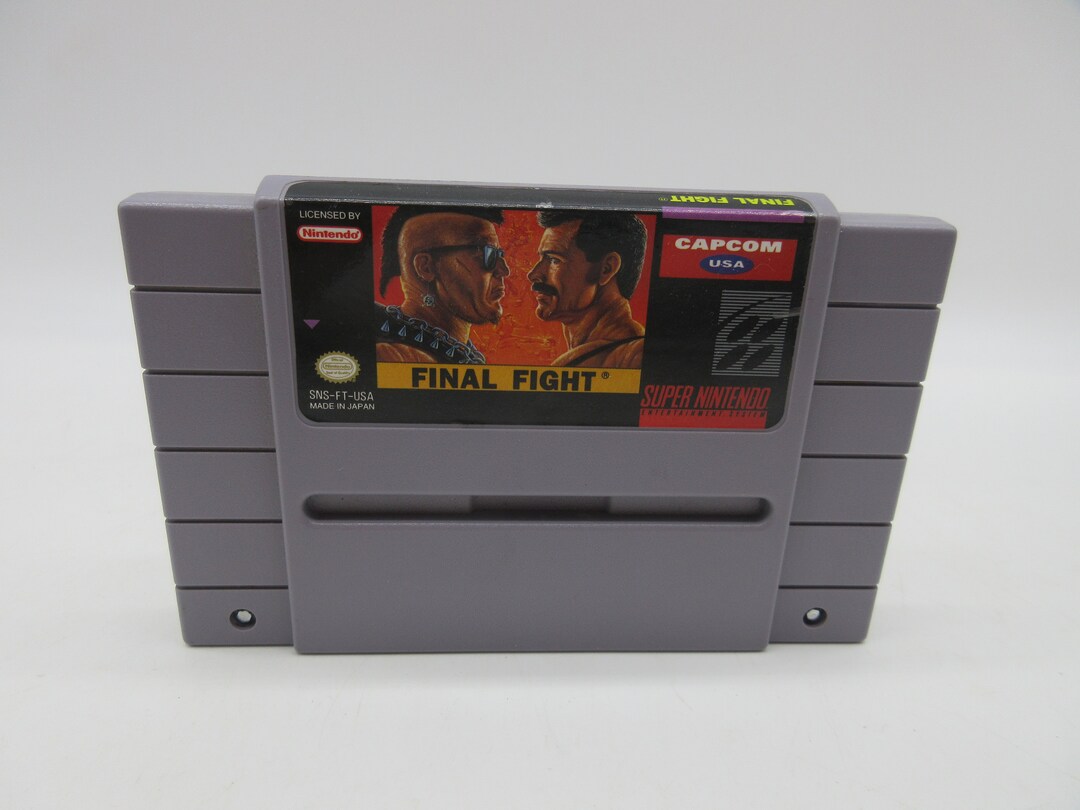 1991 FINAL FIGHT Original SNES Super Nintendo tested - Etsy