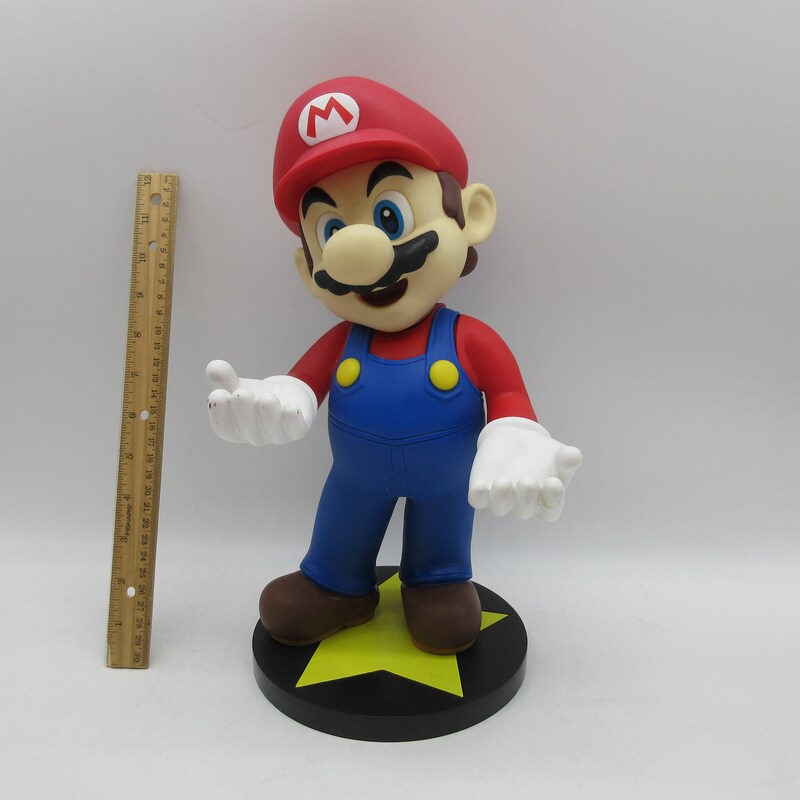 Nintendo Mario Statue - Etsy