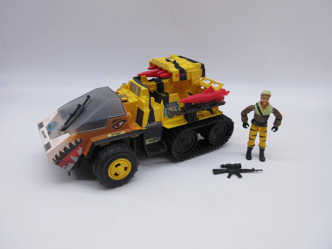 1988 TIGER CAT W/ Frostbite 100% Complete - Tiger Force Tf - Gi Joe ...