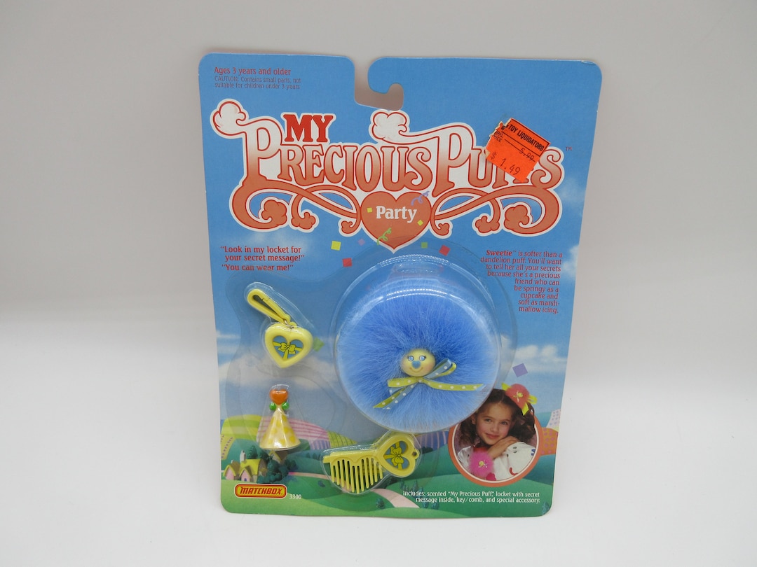 1987 MY PRECIOUS PUFFS Sweetie - by Matchbox - Moc - Sealed - New ...