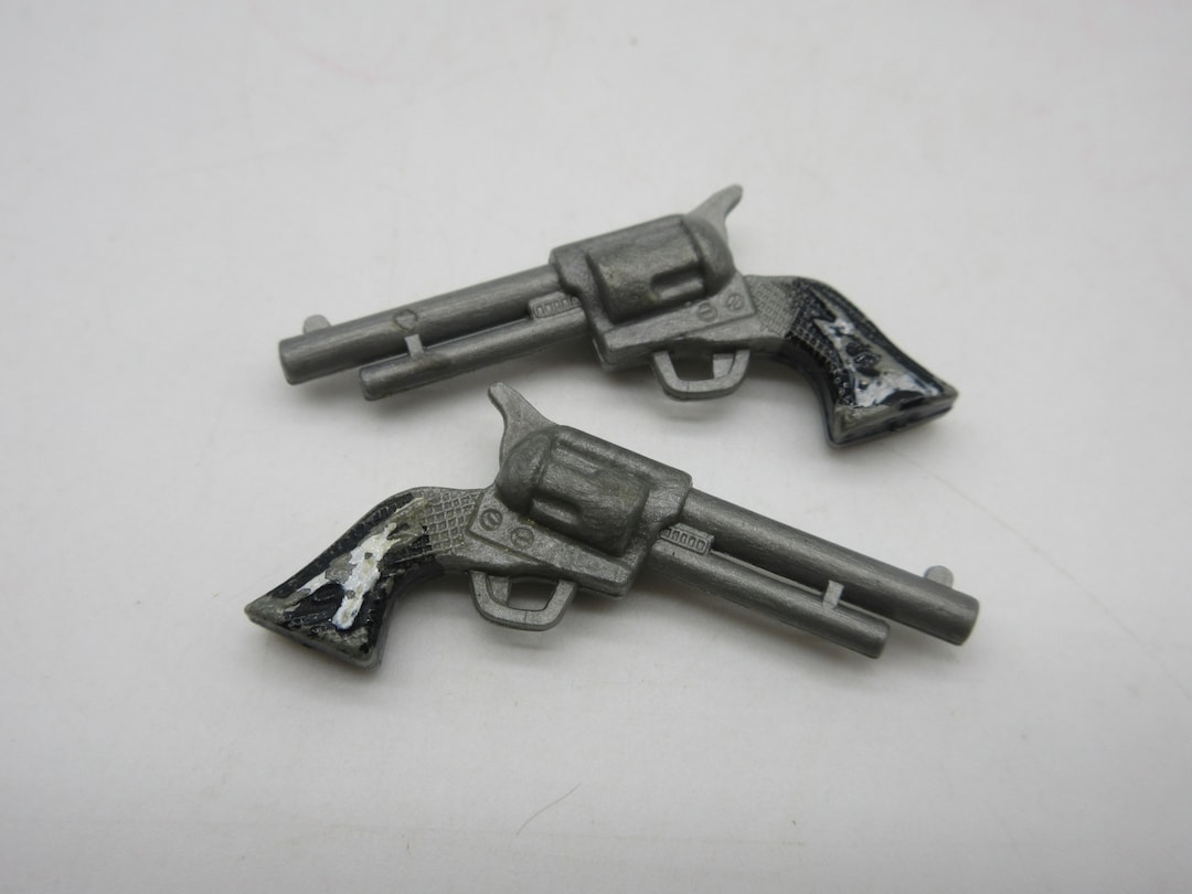 1973 LONE RANGER Pistol Guns - Revolver Part - Gabriel - Mego Action ...