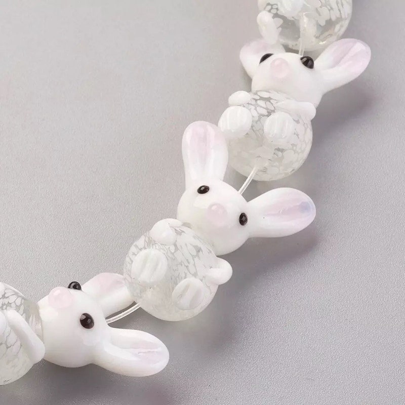 Rabbit Beads - Etsy